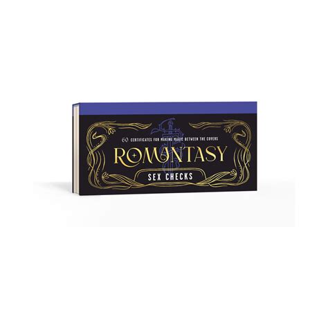 Romantasy Sex Checks 60 Certificates For Making Magic Between The Cov