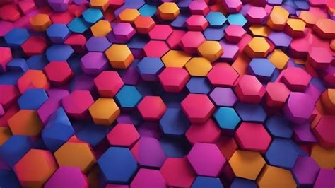 Premium Photo 3d Rendering Abstract Polygon Background