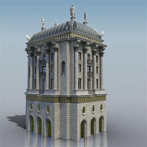 Artstation Neoclassic Historical Facade