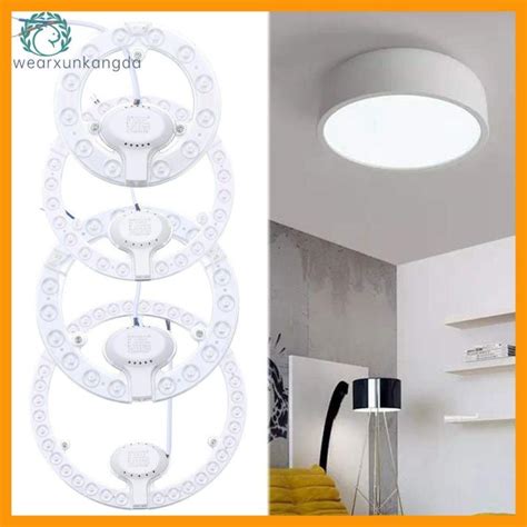 Wearxunkangda Round White Ac185 265v Downlight Led Module Ceiling Lamp Source Light Panel