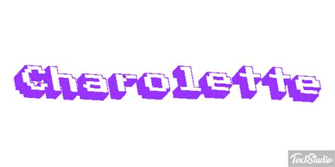 Charolette Name Animated  Logo Designs