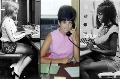 Secretaries In Photos The Flirty Fashionable Women Behind The Typewriters Rare Historical Photos