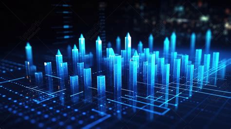 주식 시장 비즈니스 투자 배경에 대한 파란색 그래프 차트의 현대 3d 렌더링 투자 차트 배경 3d 현대 배경 차트 배경 이미지 Hd 투자 차트 3d 현대 차트