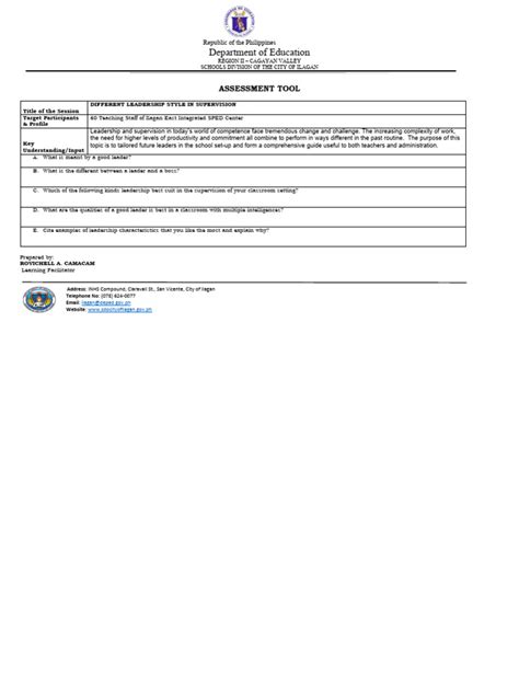 Assessment Tool Rovie 2024 Pdf