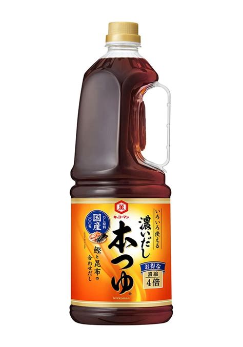 キッコーマン 濃いだし 本つゆ キッコーマン株式会社