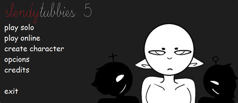 Slendytubbies 5 Main Menu By Cabiie On Deviantart