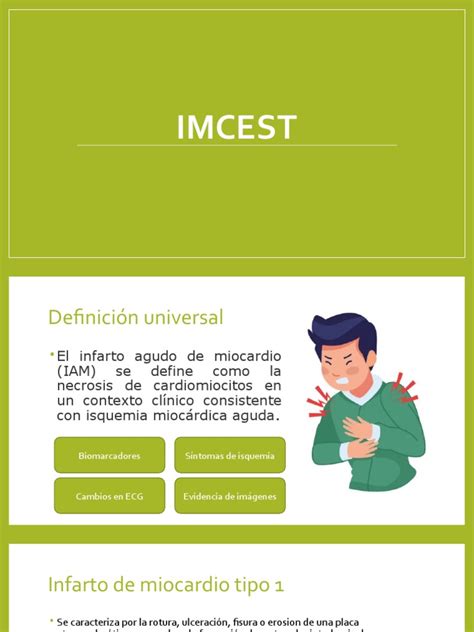Iamcest Pdf Infarto De Miocardio Isquemia