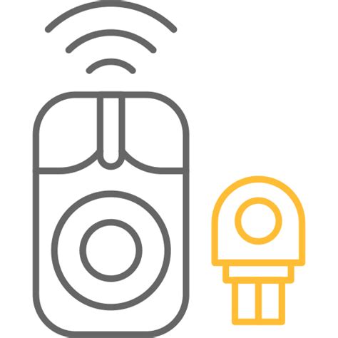 Wireless Mouse Generic Color Outline Icon