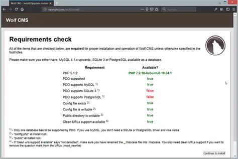 how to install wolf cms on ubuntu 18 04 lts