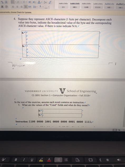 solved exercise 1 21 pts the binary opcodes of two