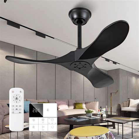 Benicefun 36 Inch Black Ceiling Fan No Lightsmall Ceiling