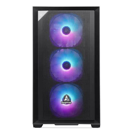 Segotep Gank360s Ape Mesh Matx Case Back Connector Motherboard