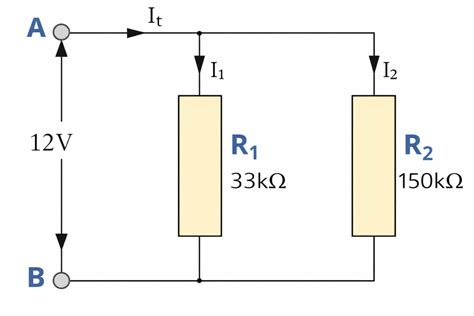 Resistors In Parallel Calculation Formula And Current Distribution