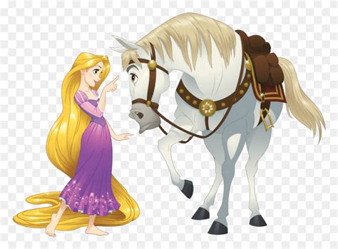 Nuevo Artworkpng En Hd De Rapunzel Con Maximus Rapunzel Y Maximus