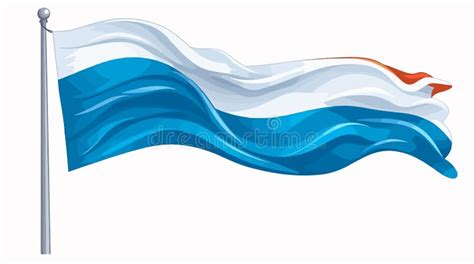 Crimea Flag Vector Cartoon Illustration Stock Vector Illustration Of