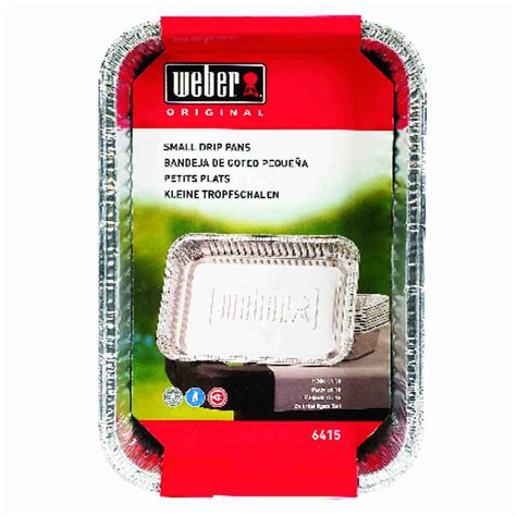 Weber Small Aluminum Drip Pan 10 Pack Iveys Building Materials