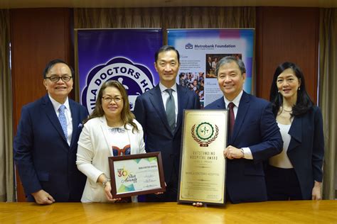 Manila Doctors Hospital Adds Feather To Its Cap Takes Home 2 Prestigious Accolades From Doh And
