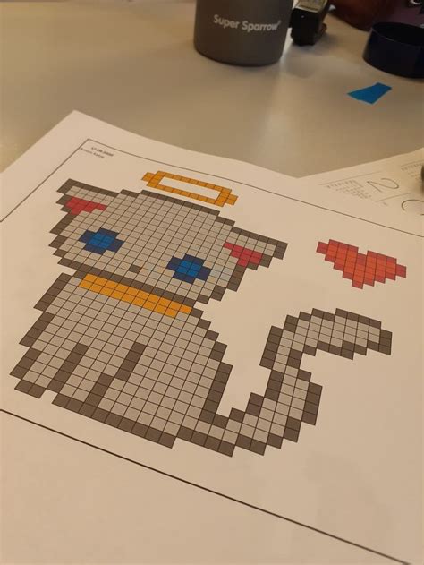 Excel Art 16 Dibujos En Cuadricula Dibujos Pixelados Dibujos