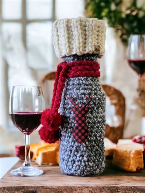 Wine Bag Crochet Pattern At Kermit Bourdon Blog