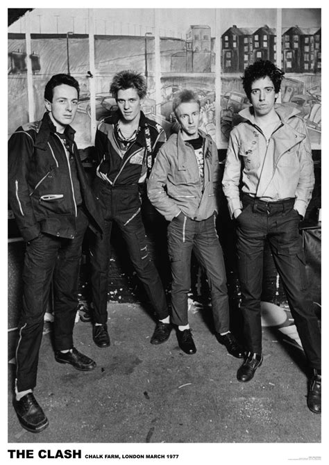 The Clash Poster The Clash The Clash Poster Punk