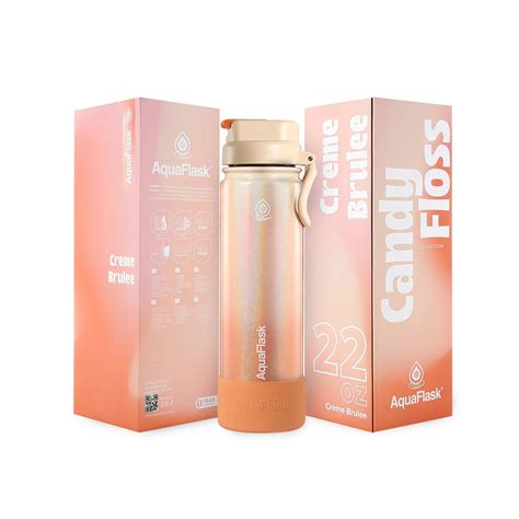 Aquaflask Candy Floss 650ml Flask Creme Brulee Bawas Furnishers