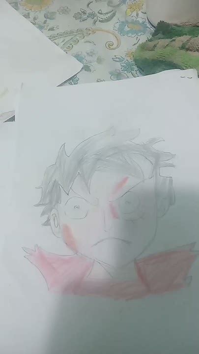 Les Muestro Mi Dibujos De One Piece De Luffi Youtube