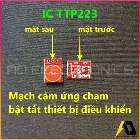 Mini Touch Sensor Capacitive Touch Circuit Touch Ttp223 32 5v Dc For Mini Touch Sensor Capacitive Touch Circuit Touch Ttp223 32 5v Dc For
