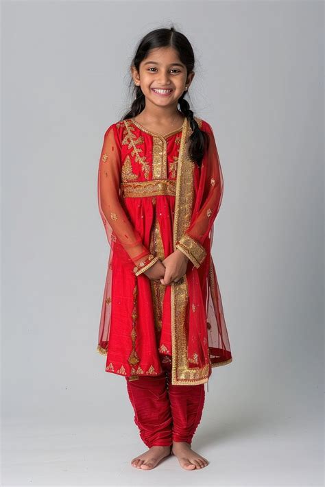 Indian Girl Indian Dress Standing Free Photo Rawpixel