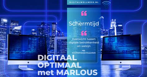 Schermtijd Digital Wellness Nederland