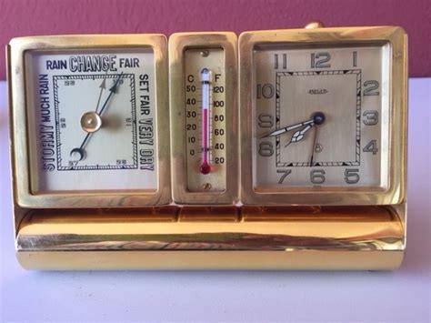 Jaeger Sveglia Da Viaggio Con Termometro E Barometro Catawiki