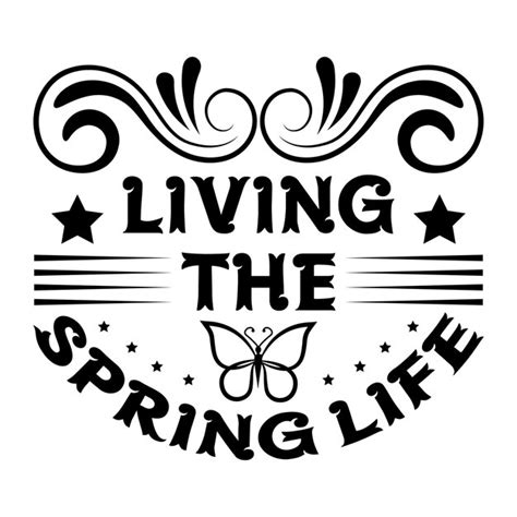 Premium Vector Spring Svg Design