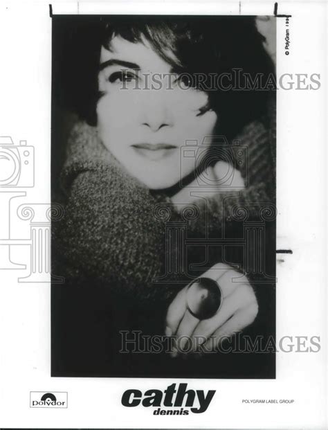 1991 Press Photo Cathy Dennis Pop Singer Songwriter Record Producer Ac