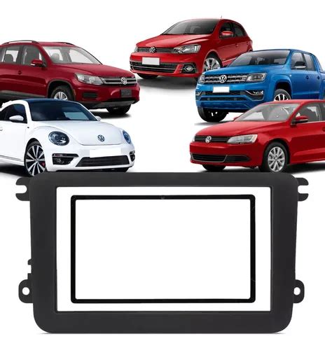 Moldura 7 Polegadas 2din Carro Jetta Amarok Tiguan Passat Parcelamento Sem Juros