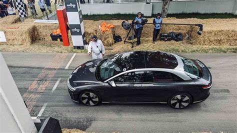 Lucid Air Wins Fastest Production Car At Goodwood