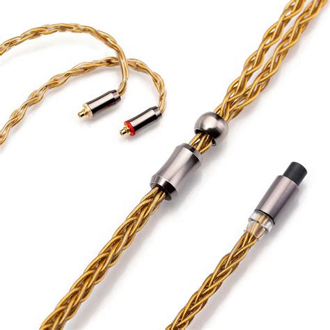 Kinera Gleipnir 6n Occ Headphone Cable Premium Upgrade Cable Gold