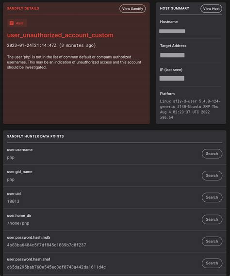 Sandfly 430 Key Vault Integration Process Ssh And Persistence