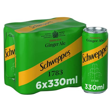 Buy Schweppes Ginger Ale Drink 330 Ml X 6 Pcs Online In Uae Talabat Uae