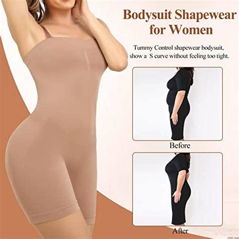 Joyshaper Body Moldeador Sin Tirantes Para Mujer Moldeador De