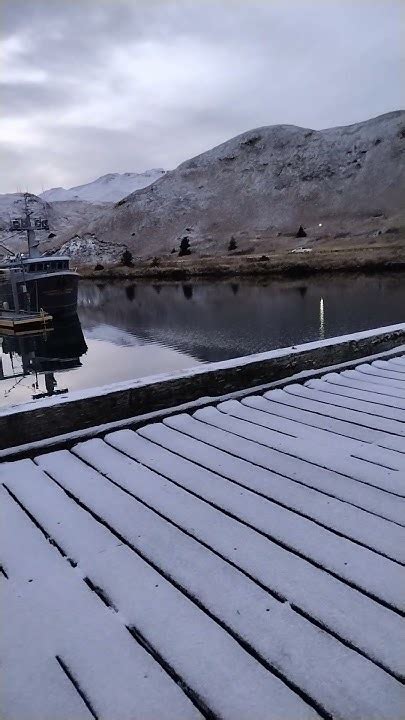 Dutch Harbor Alaska Snow Is Coming Beautiful Unisea Youtube
