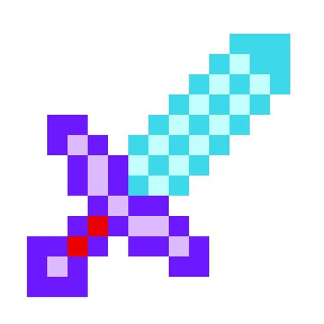 Minecraft Sword Icon Customizable Gaming Emoji