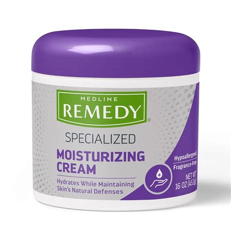 Medline Remedy Specialized Skin Moisturizing Cream Fragrance Free 16oz 1ct