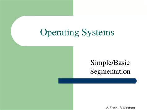 PPT Operating Systems PowerPoint Presentation Free Download ID 1482473