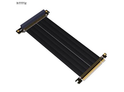 Gen30 Pci E 16x To 16x Riser Extender Pcie Mining Cable For Phanteks
