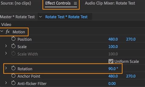 How To Rotate Video In Premiere Pro In Easy Steps