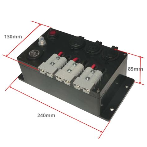 12 Volt Control Box Power Distribution Compact Offroad Dual Battery