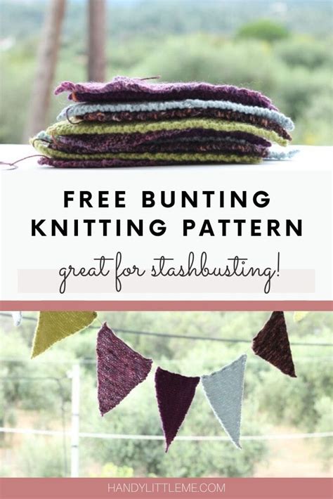 Bunting Pattern Easy Free Printable Handy Little Me