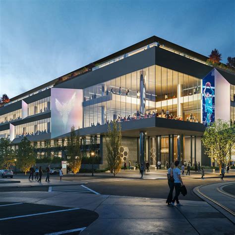Mjma Architecture And Design Marries Wood And Mesh For Sports Centre