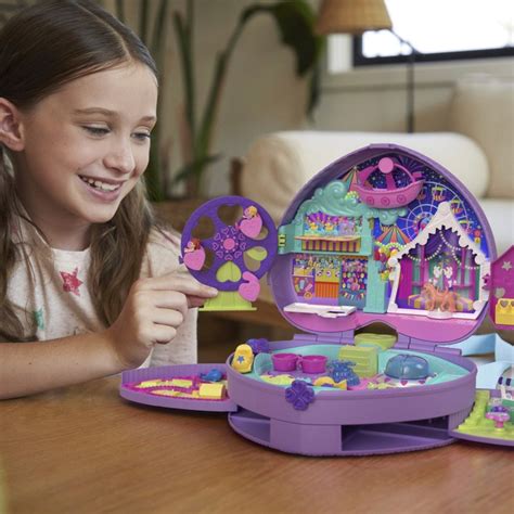 Polly Pocket Go Tiny Backpack Compact Theme Park Smyths Toys Ireland