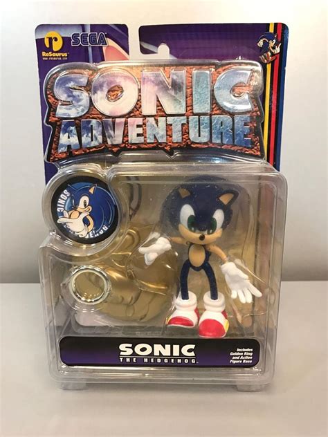 Resaurus Sega Sonic Adventure Sonic The Hedgehog Action Figure Nib
