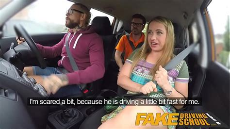 Fake Driving School Learners Post Lesson Horny Orgasm Fuck Session